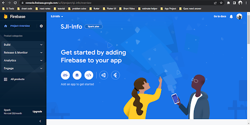 Flutter Login and Registration using Firebase | SJ Innovation